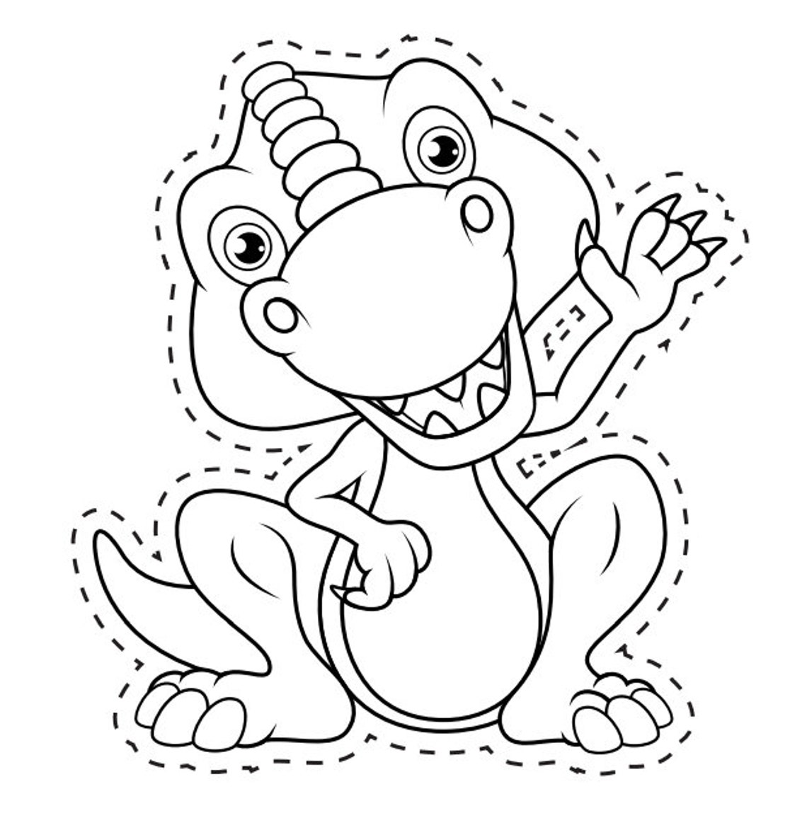 20 Dinosaur Scissor Skills Activities. Printable Dinosaur Activity ...