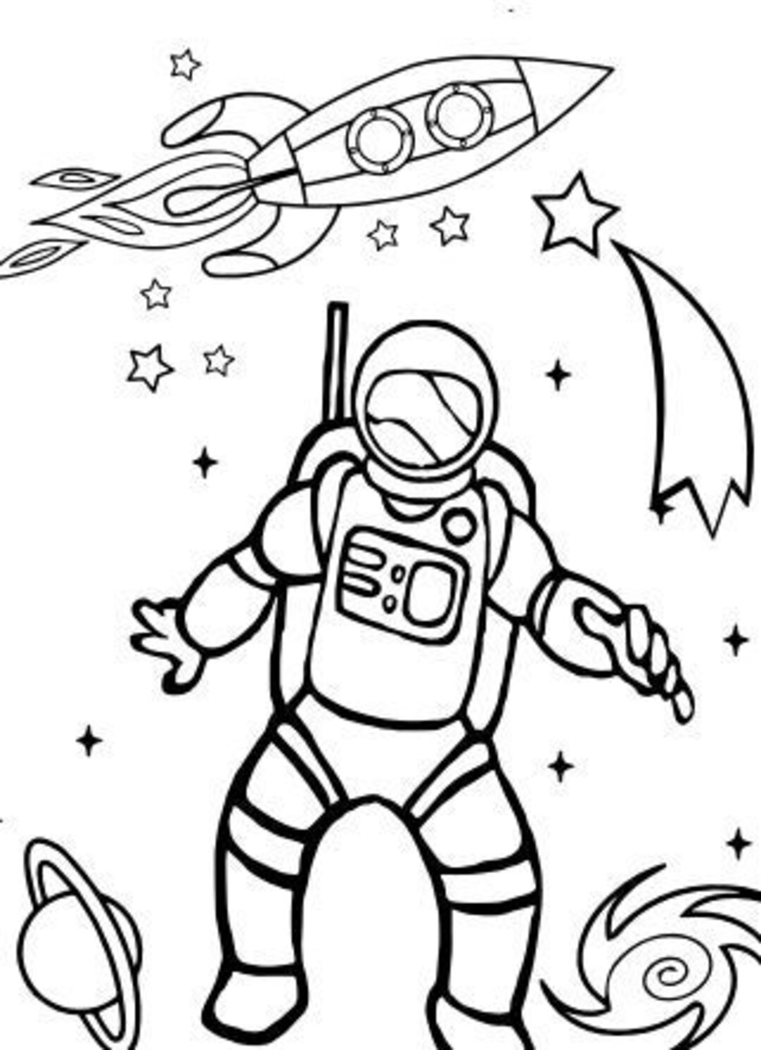 80 Page Bundle of Space Colouring Pages for Kids. Digital Download. - Etsy