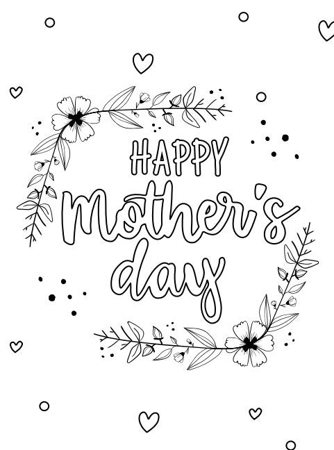 60 Page Bundle of Mothers Day Colouring Pages for Kids. Digital ...