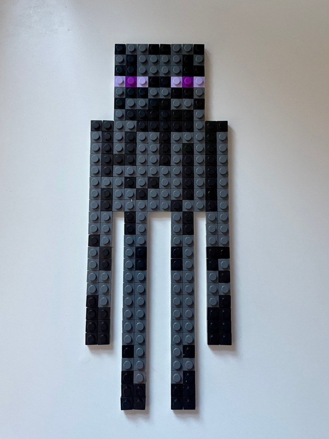 Minecraft Enderman Lego-style Cake Topper - Etsy