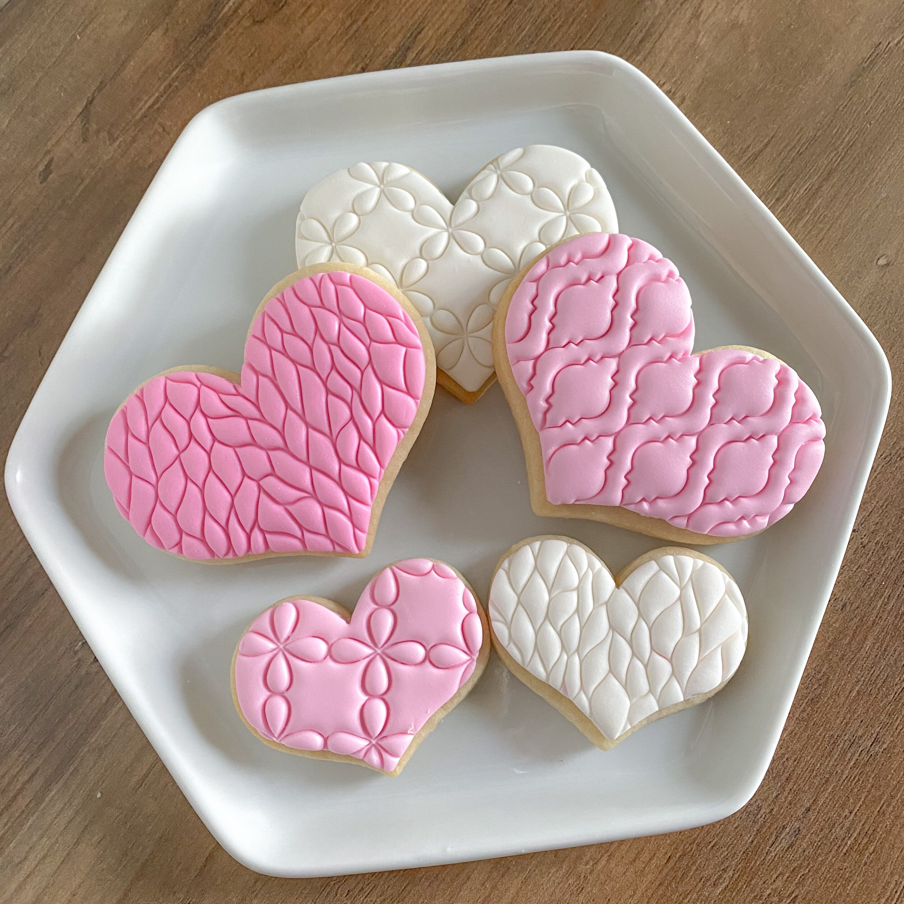 Fondant Texture Stamp - Fondant Embosser - Etsy