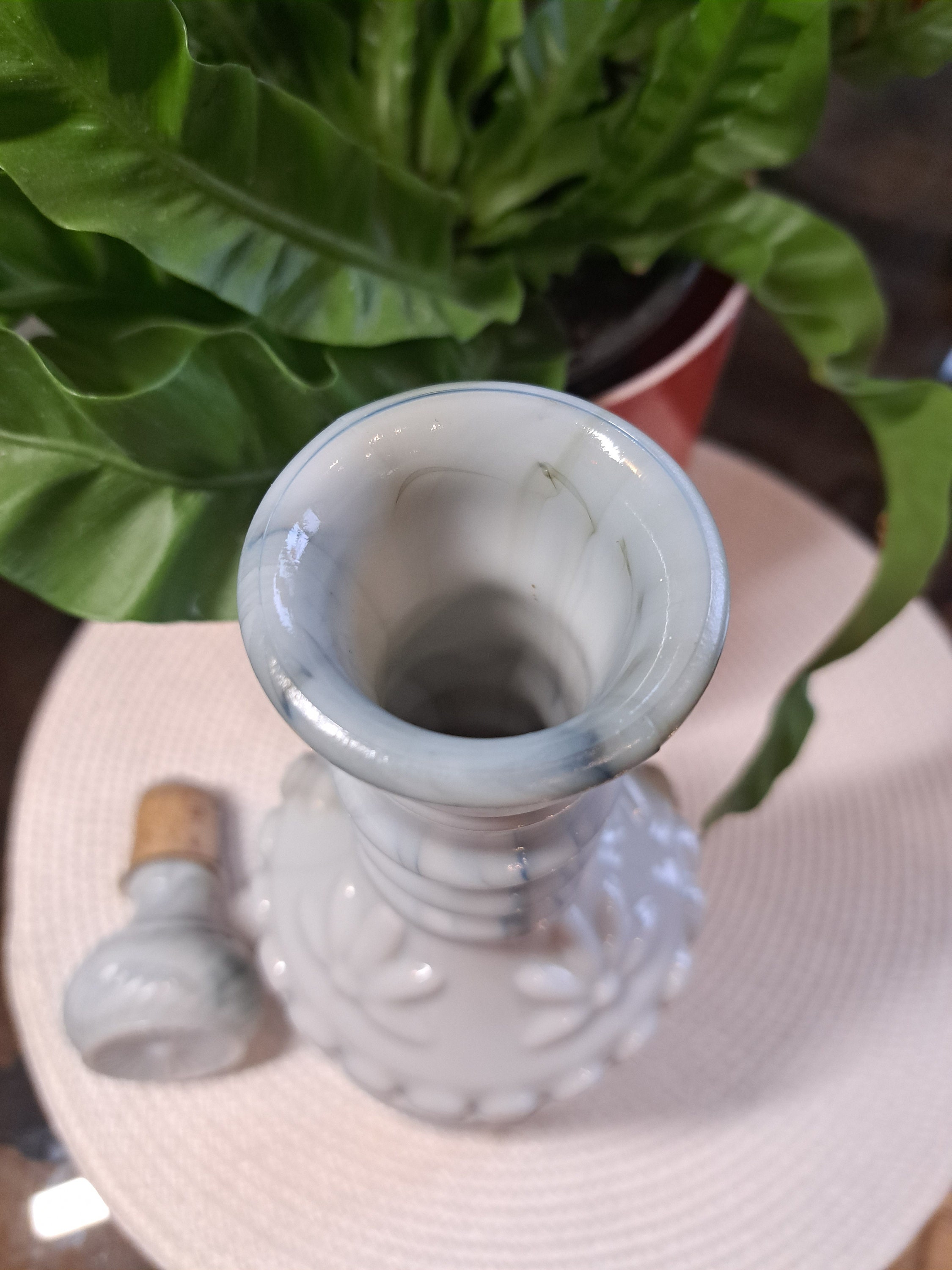 Jim Beam Slag Decanter With Stopper - Etsy