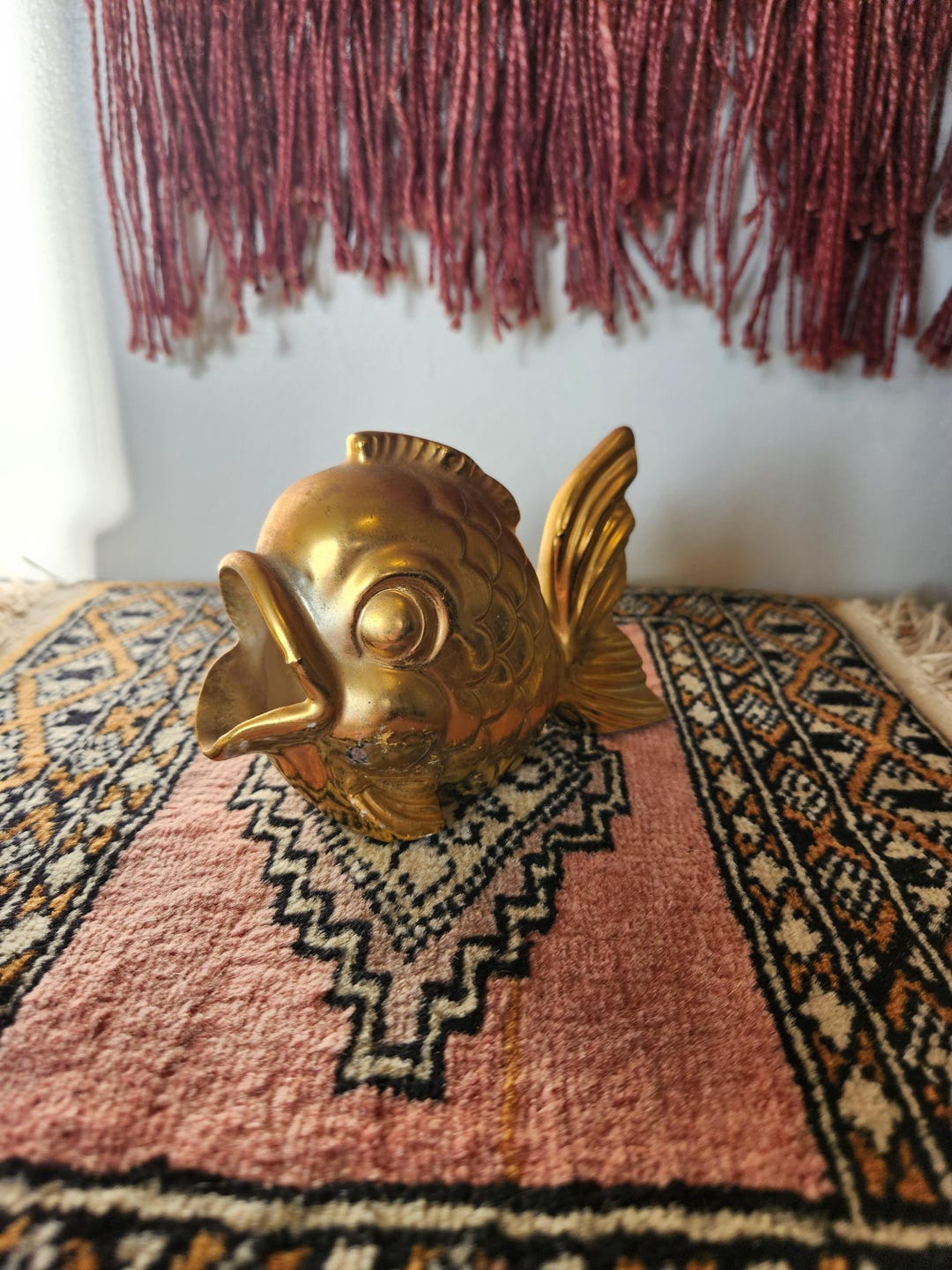 Ceramic Goldfish Planter/ashtray - Etsy