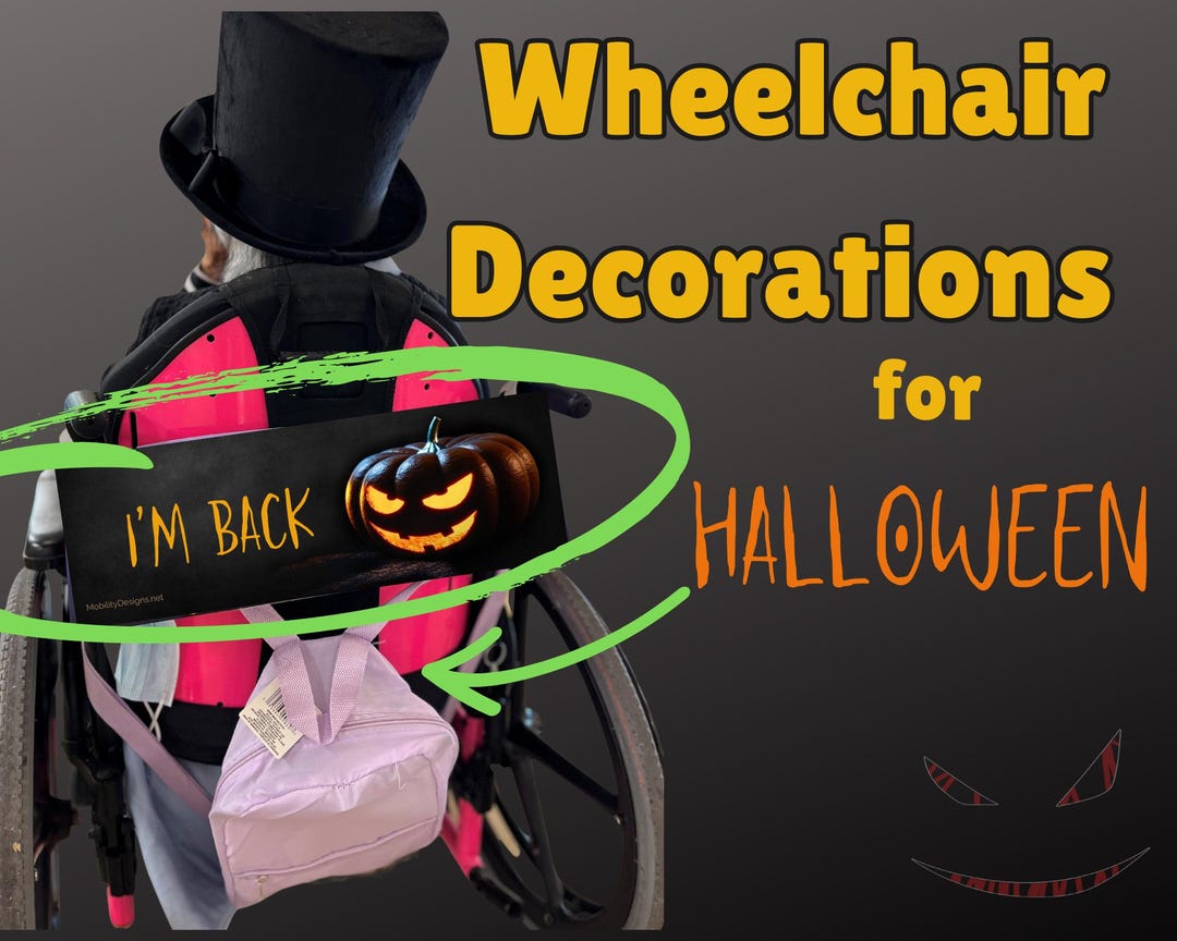 Halloween Wheelchair Decoration, Disabled Halloween Costume ...