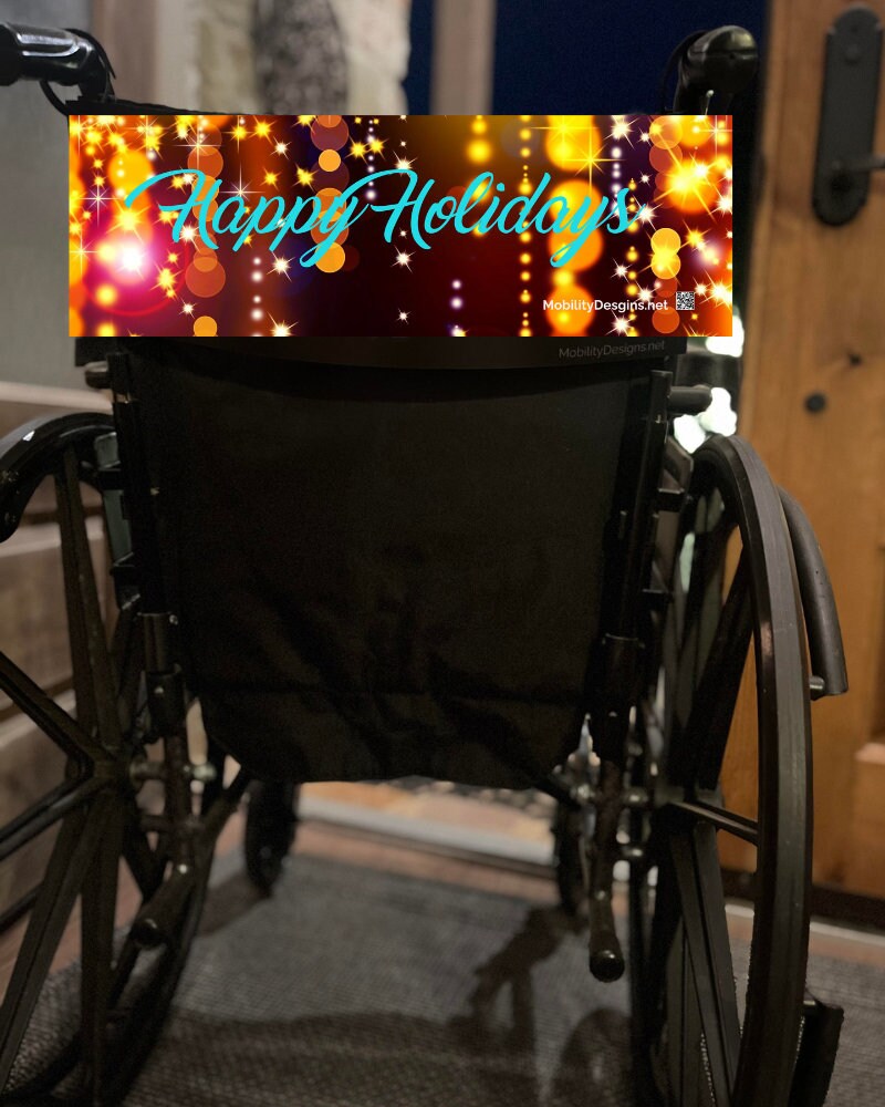 Wheelchair Accessory for Christmas, Wheelchair Decoration for Christmas ...