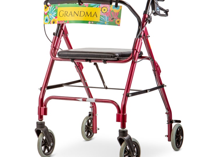 Elegant Walker Bag, Rollator, Mobility Accessory, Gift for Grandma ...
