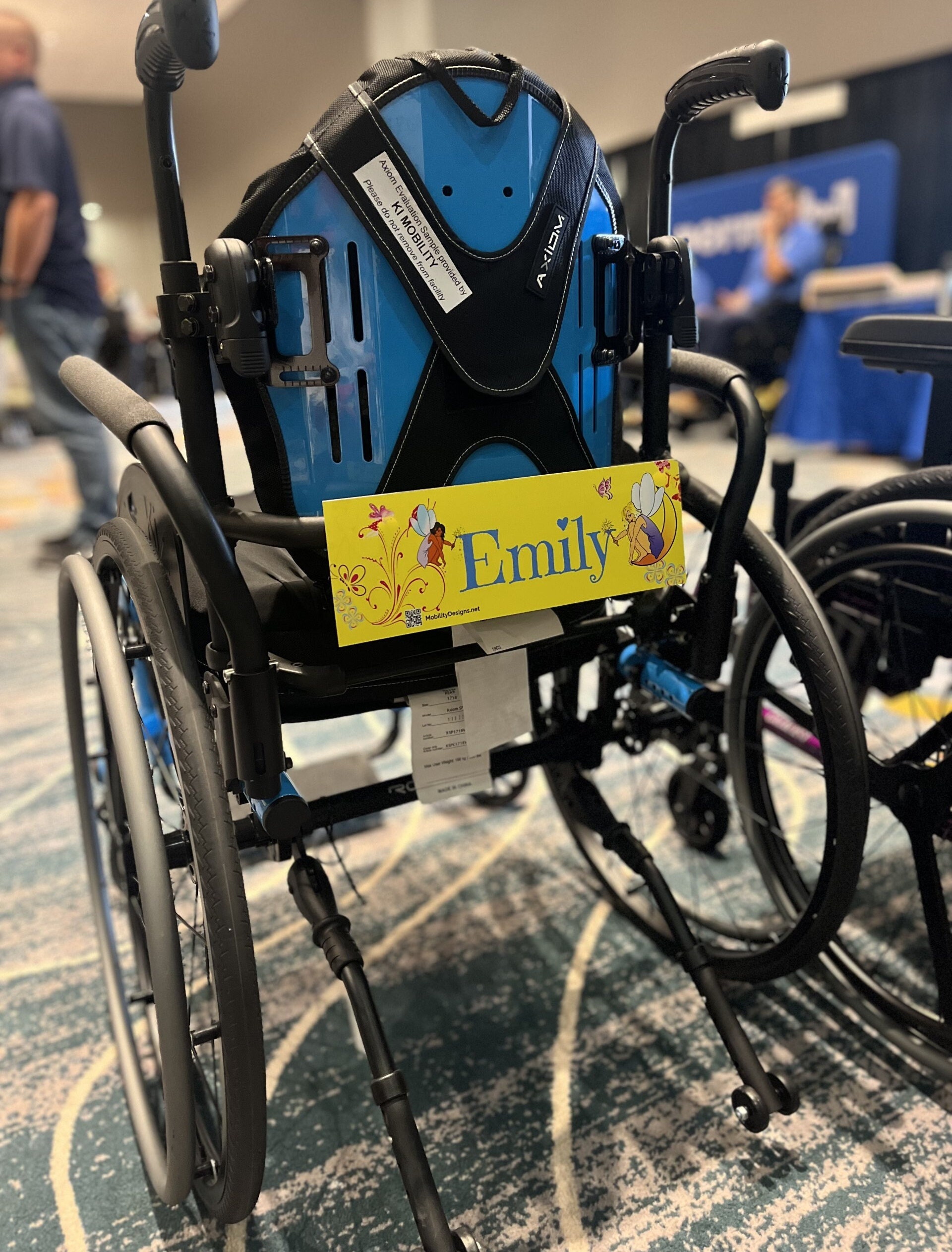 Personalized Girl's Wheelchair Banner: Custom Name Tag Accessory - Etsy