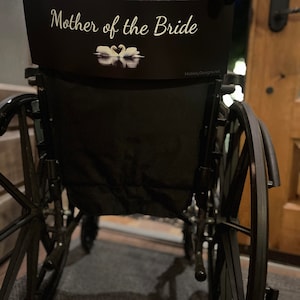 Personalized Wheelchair Name Plate: Custom Wheelchair Accessory - Etsy