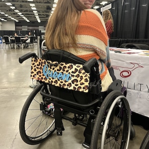 Personalized Wheelchair Name Plate: Custom Wheelchair Accessory - Etsy