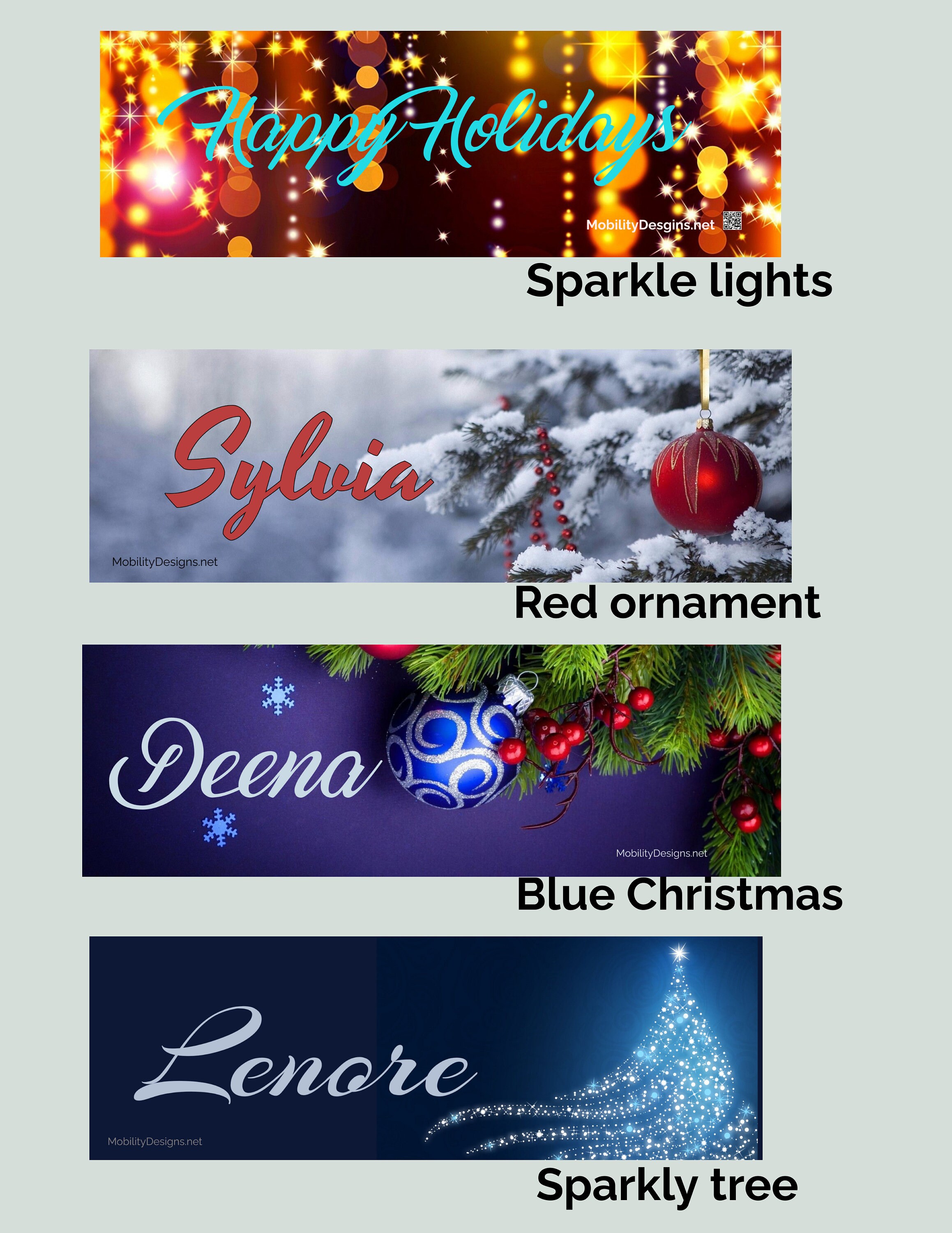 Wheelchair Accessory for Christmas, Wheelchair Decoration for Christmas ...