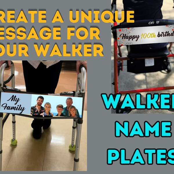 Name Plates for Walker - Etsy