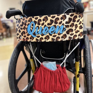 Personalized Wheelchair Name Plate: Custom Wheelchair Accessory - Etsy