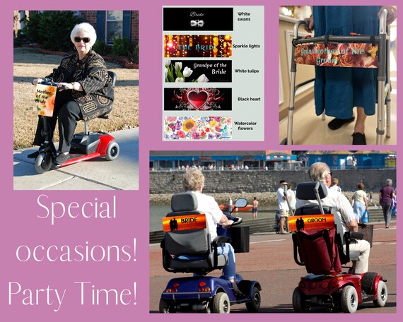 Decorated Knee Scooter