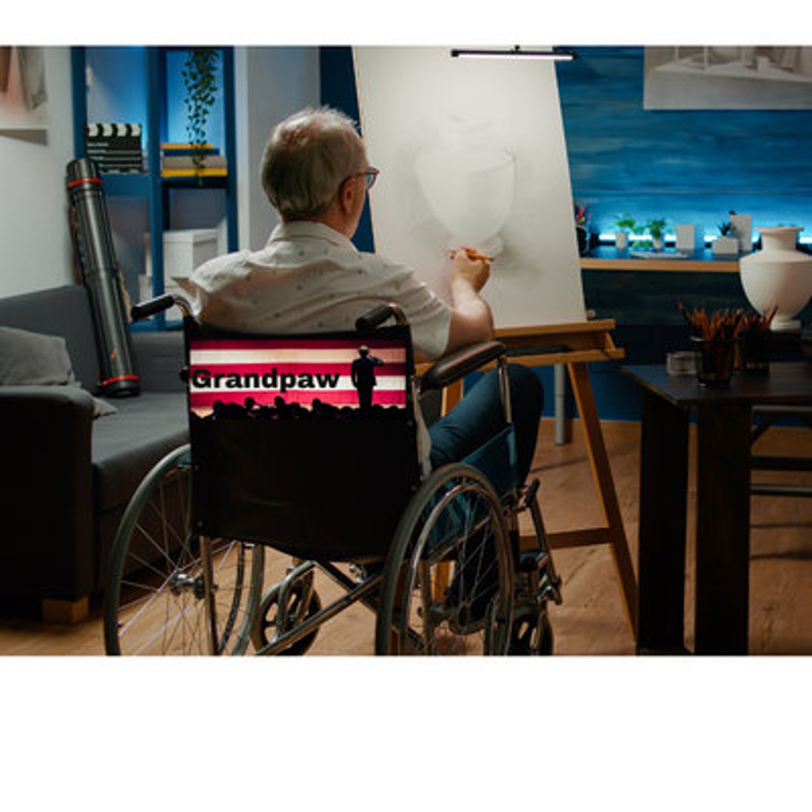 Personalized Wheelchair Banner: Custom Wheelchair Accessory - Etsy