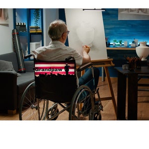 Personalized Wheelchair Banner: Custom Wheelchair Accessory - Etsy
