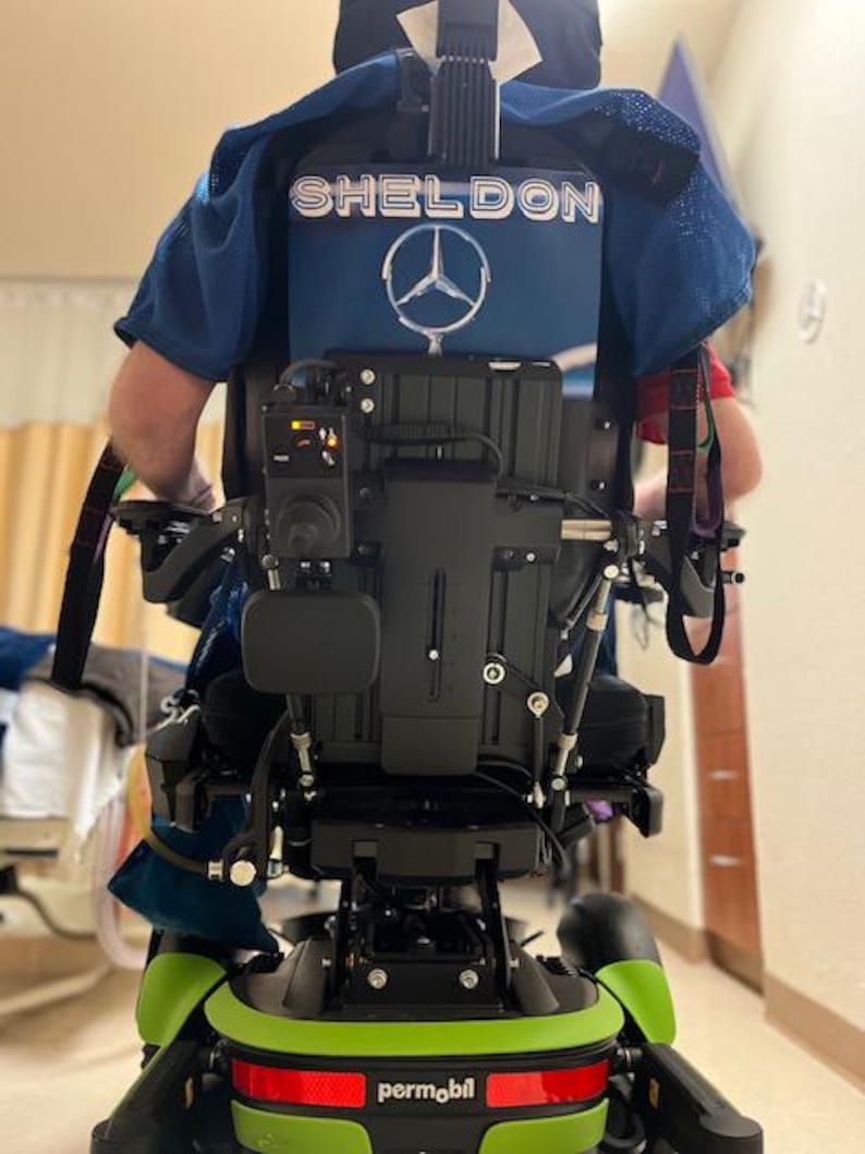 Personalized Wheelchair Name Plate: Funny Rollator Accessory - Etsy