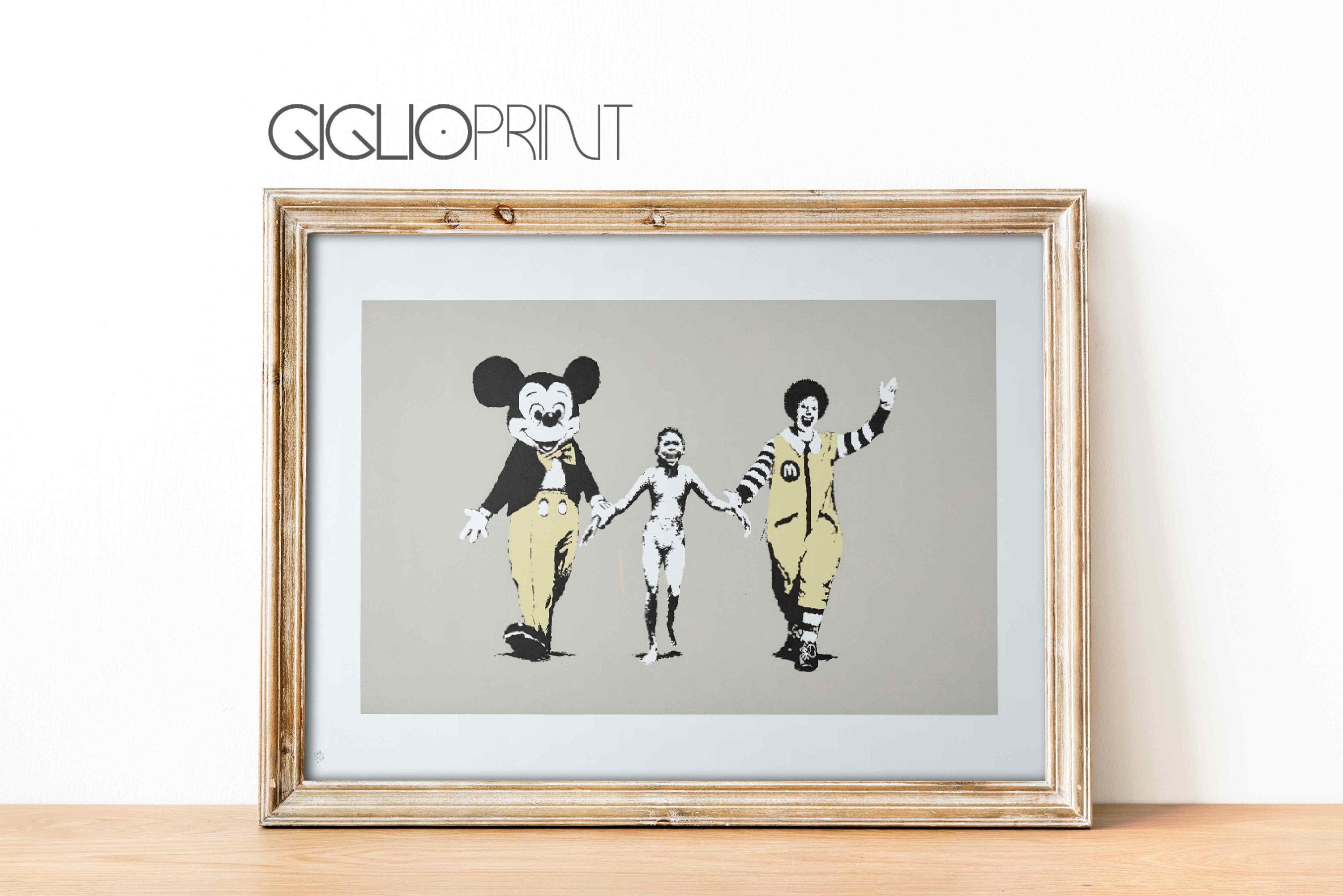 BANKSY, NAPALM Girl Banksy Posters Banksy Painting Banksy canvas art ...
