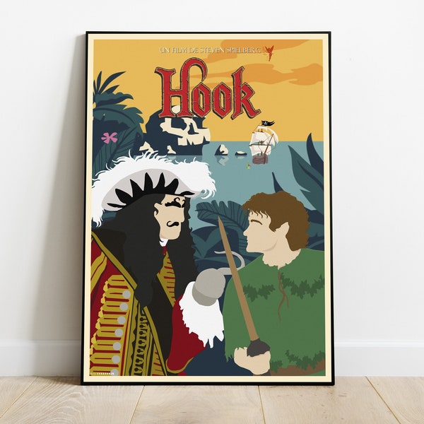 Captain Hook Poster - Etsy