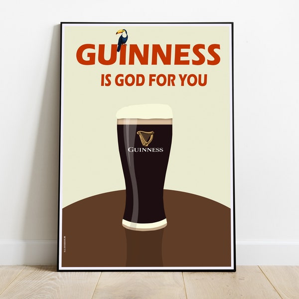 Buy Guinness Poster Online - Etsy