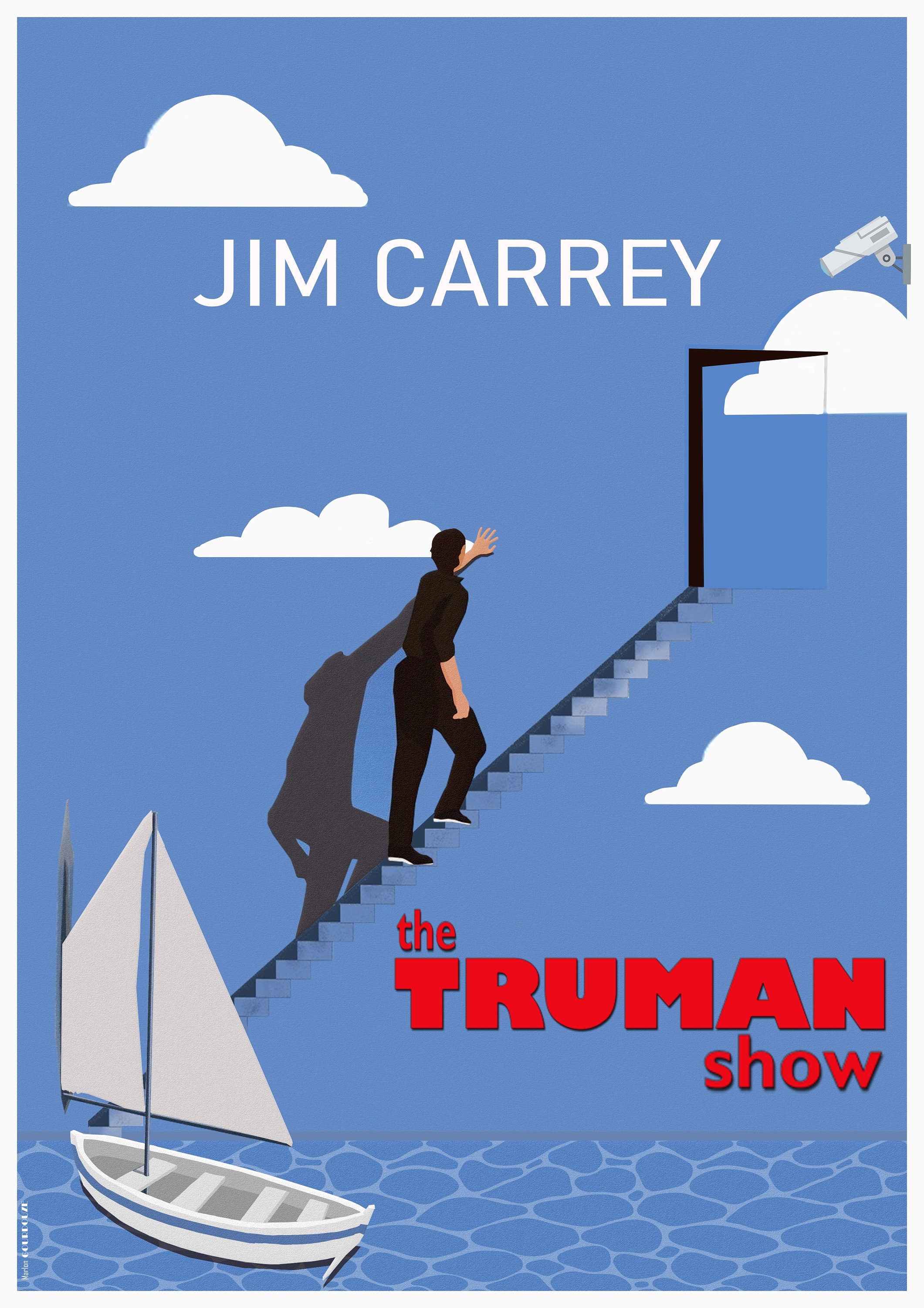 The Truman Show [1587 X 2245] Poster By Me, 57% OFF