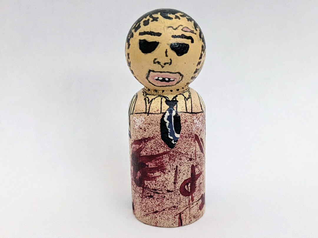 Classic Leatherface From the Texas Chainsaw Massacre Peg Doll ...