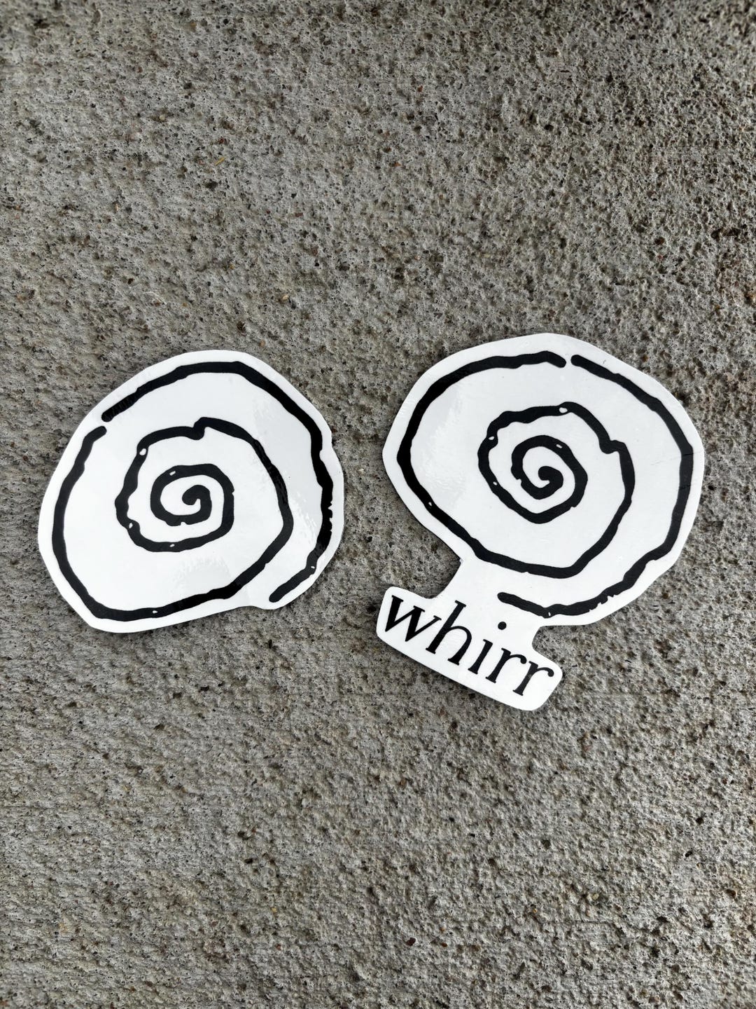 Whirr Sticker Vinyl Sticker - Etsy