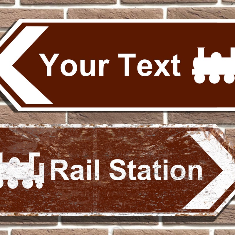 Train Sign - Etsy