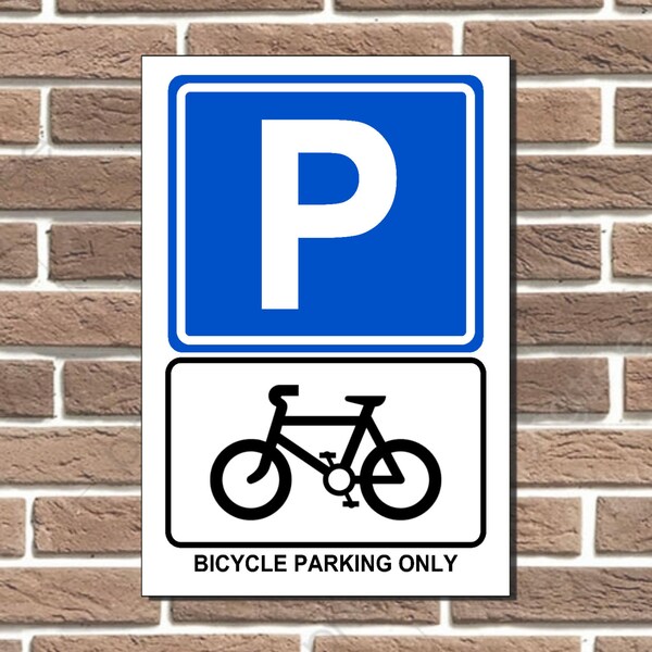 Bicycle Signs - Etsy