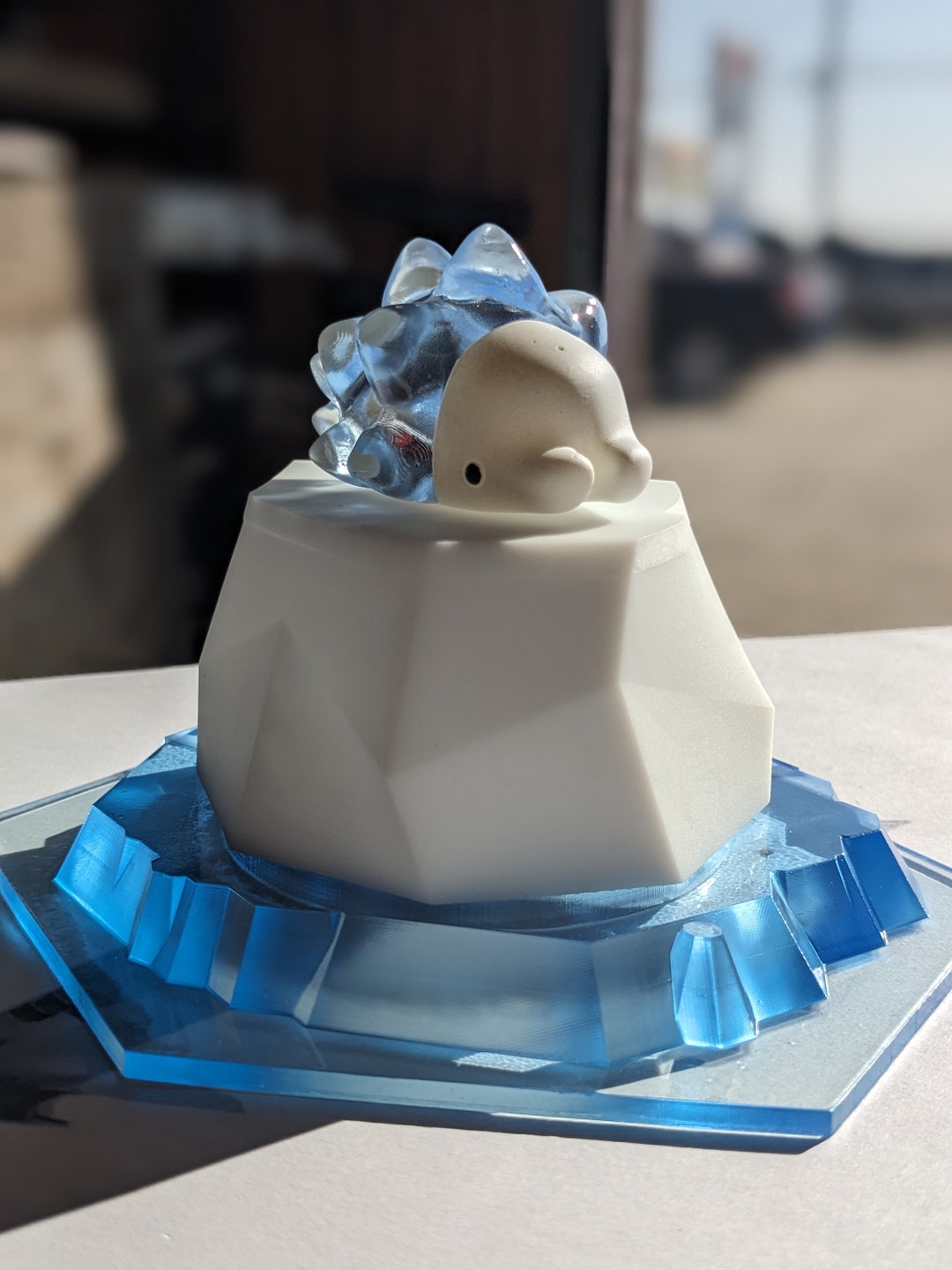 Snom on an Iceberg. Pokemon Figure, Desk Deco. Gift - Etsy