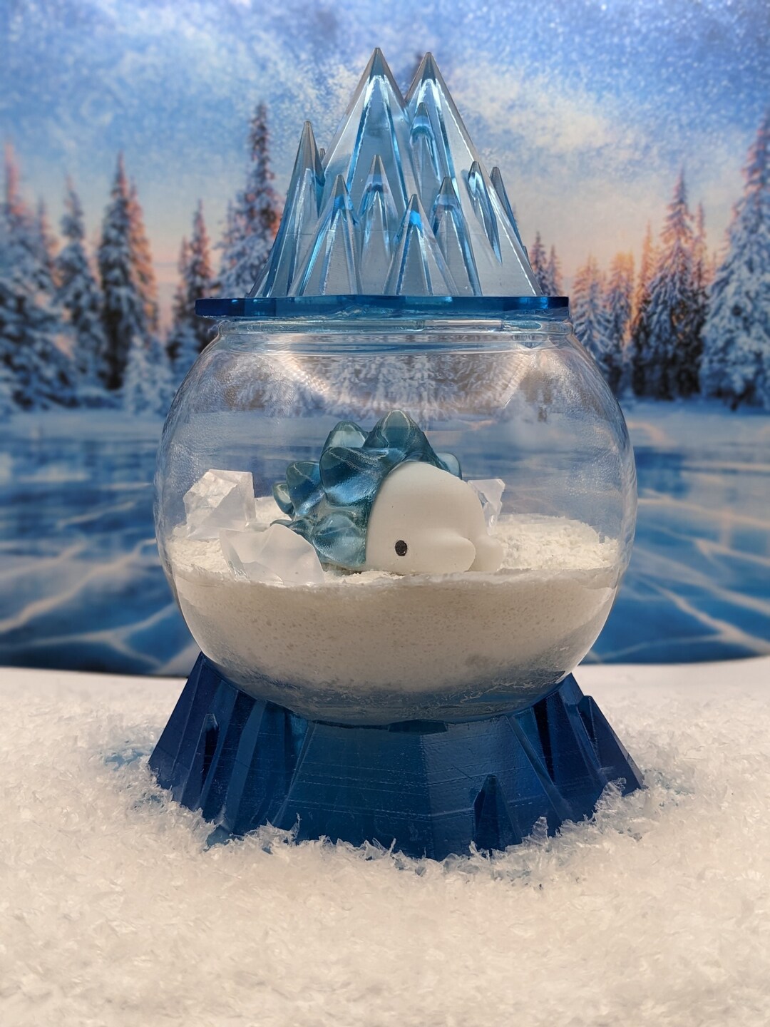 NEW Updated Large Edition Snom Pokémon Terrarium snow Globe Gift ...