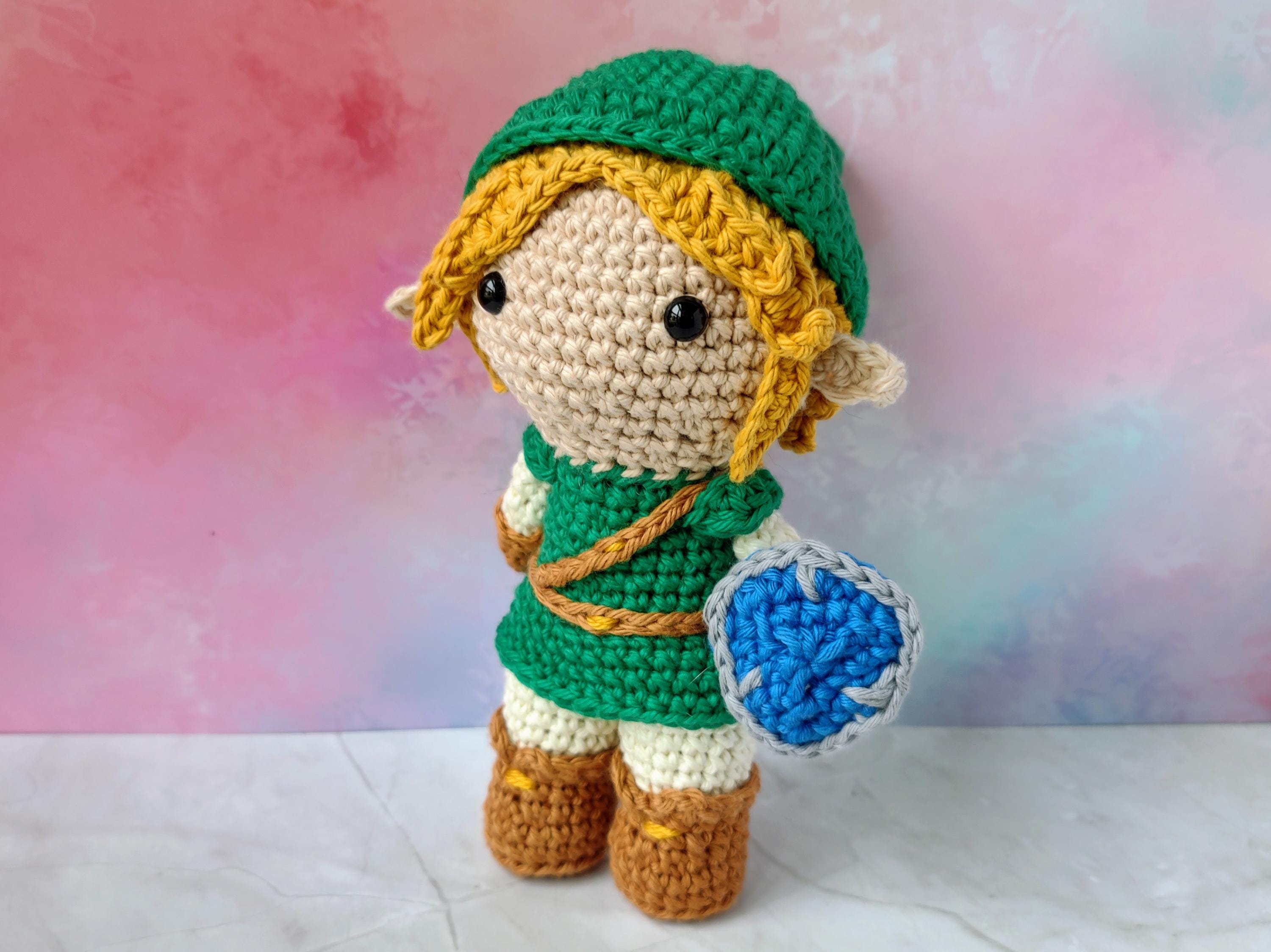 Crochet Link and Zelda Inspired Dolls Handmade - Etsy