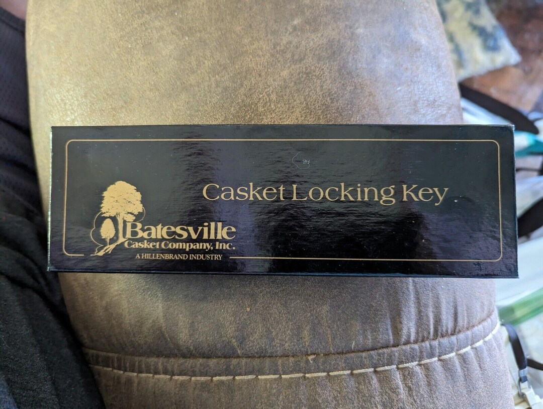 Batesville Casket Locking Key Crank Handle Brand Coffin Mortician ...