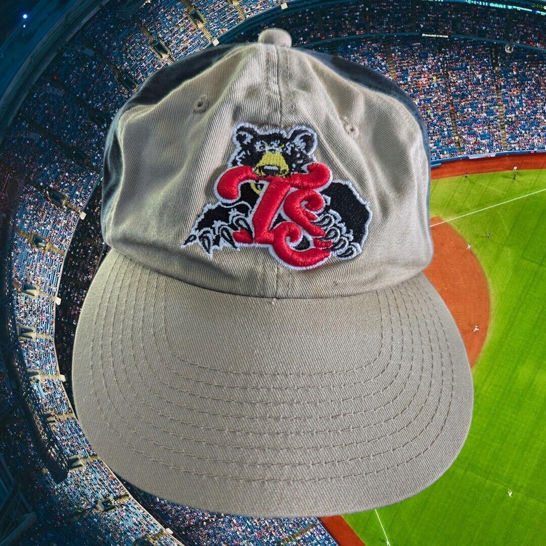 Tennessee Smokies Outdoor Cap Baseball Hat Blue Beige Minor League ...