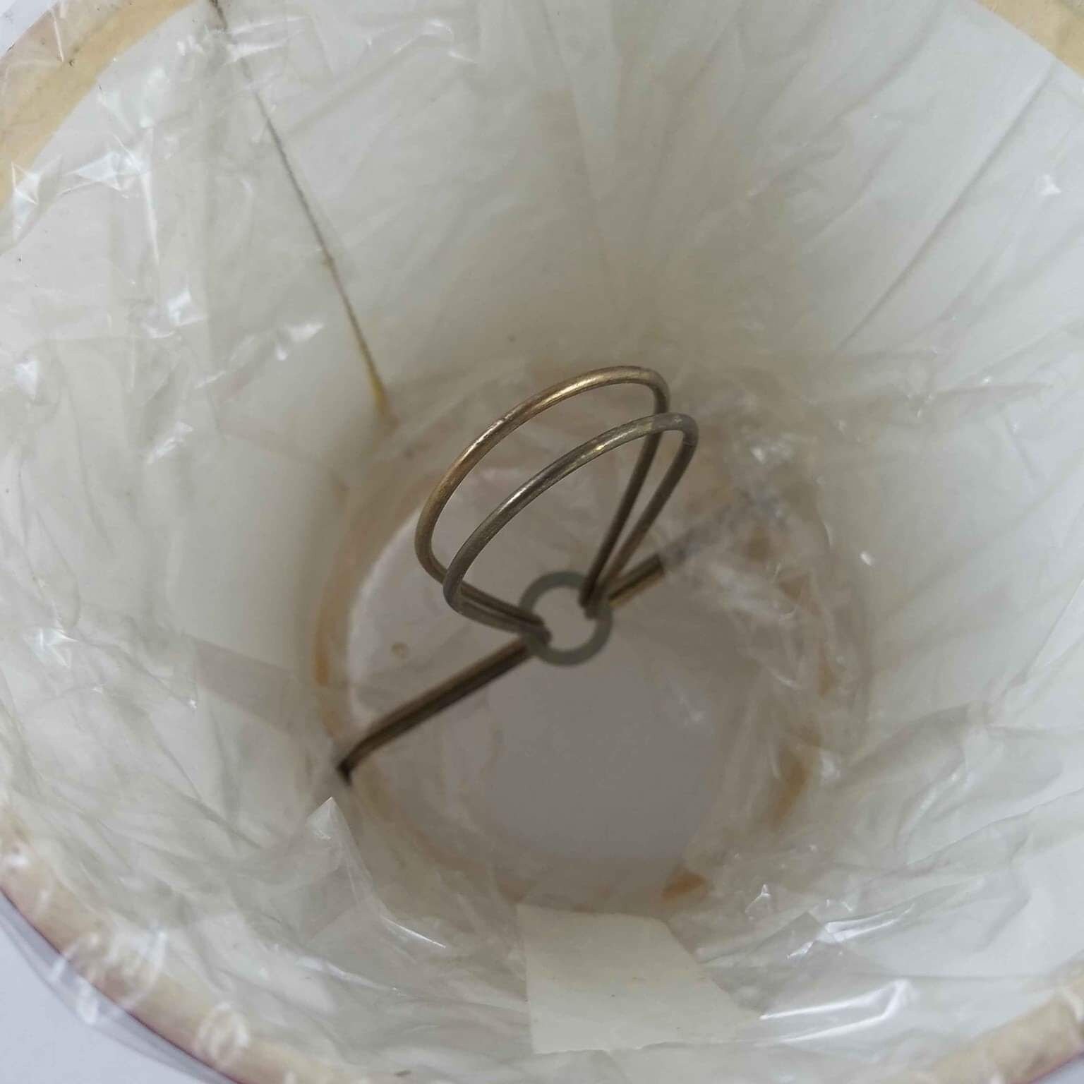 Small Burgundy Lamp Shade Cone Shaped Maroon Wine 5x4x3 Clip on Wall ...