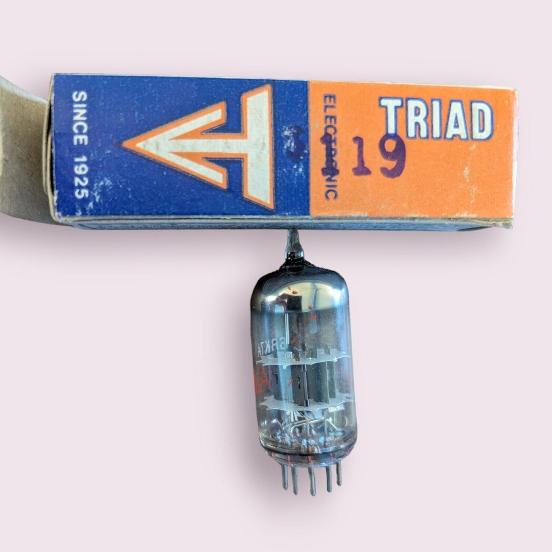 6BK7 NOS Triad Amplifier Radio Audio Vintage Electron Vacuum Tube TV ...