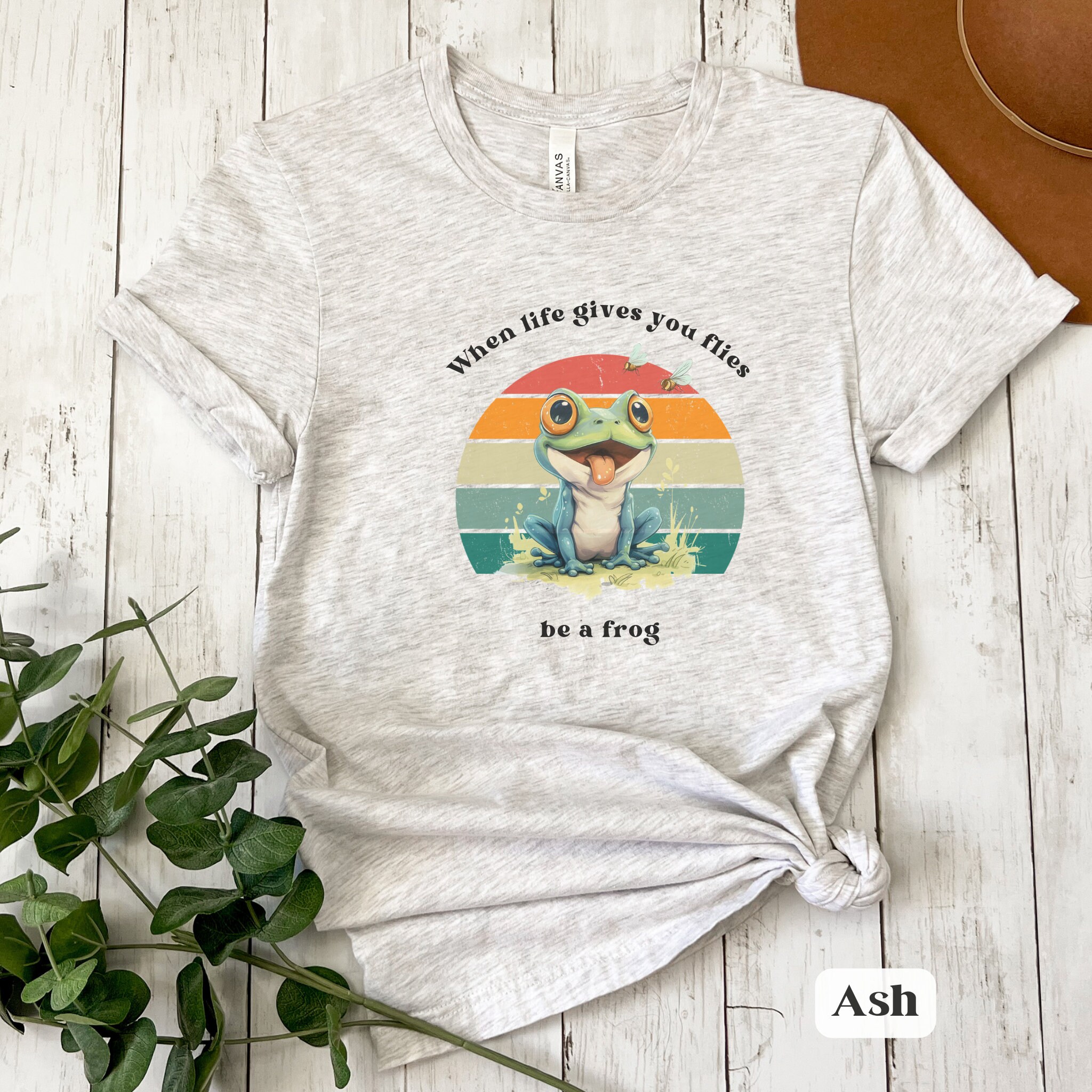 Funny Frog T-shirt With Motivational Quote for Frog Lovers Adorable ...