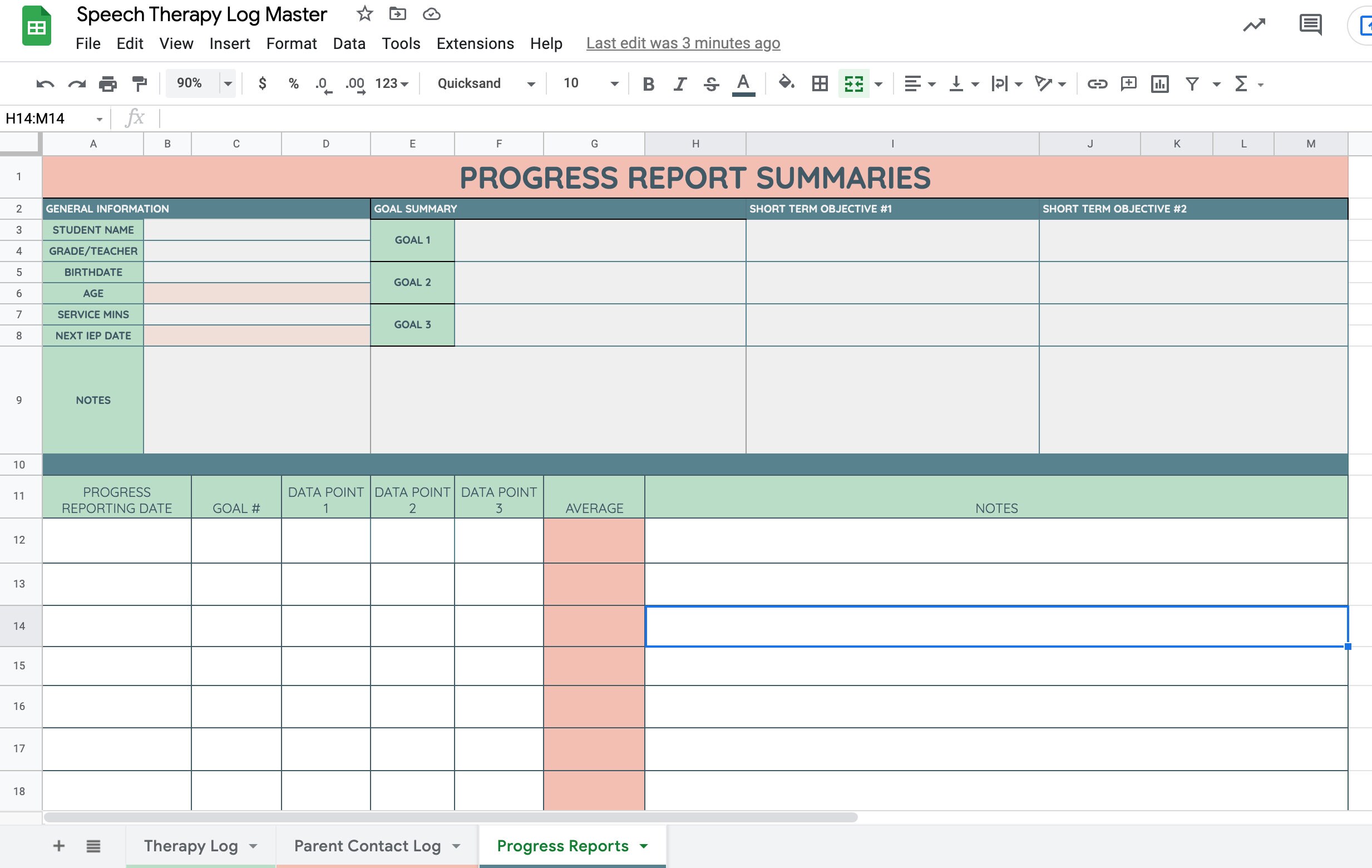 Therapy Bundle for Google Sheets therapy Notes Monthly - Etsy