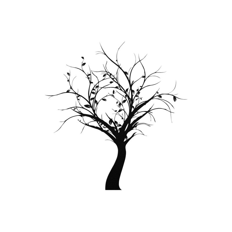 Metal Tree Wall Art - Etsy