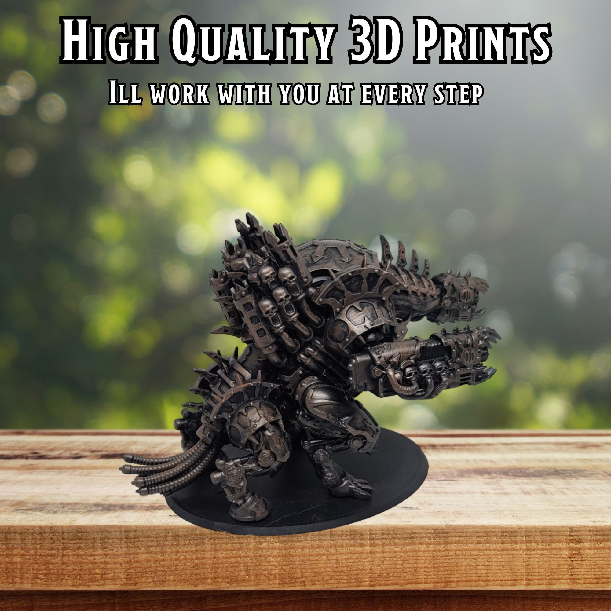 Forge Fiend Warhammer 40k 3D Printed Proxies Resin 3d Print - Etsy