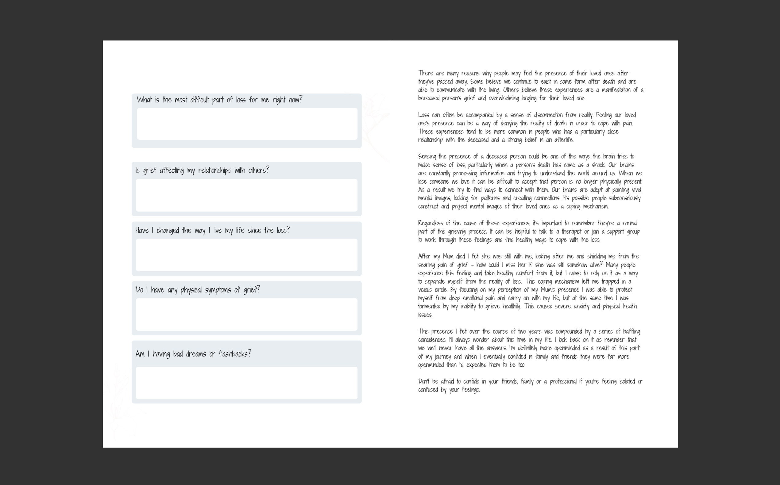 MOVING THROUGH GRIEF: Instant Download 65 Pages. Processing - Etsy