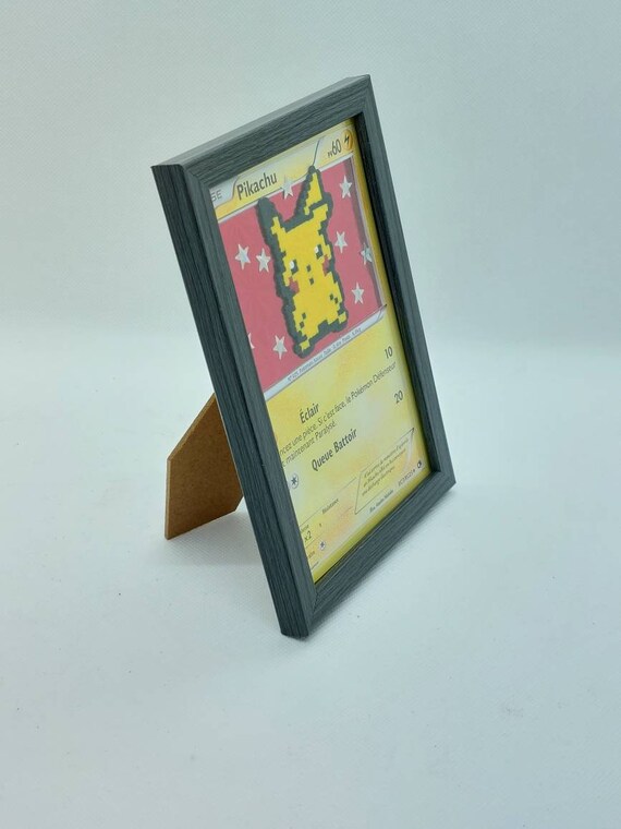 Art & Collectibles Pixel Art Card Pokemon Pikachu Other Assemblage ...