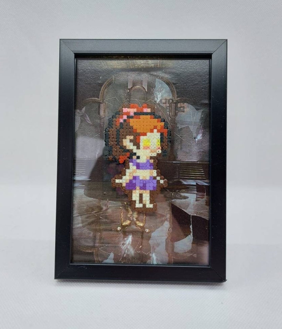 Pixel Art Bioshock Frame Little Sister - Etsy