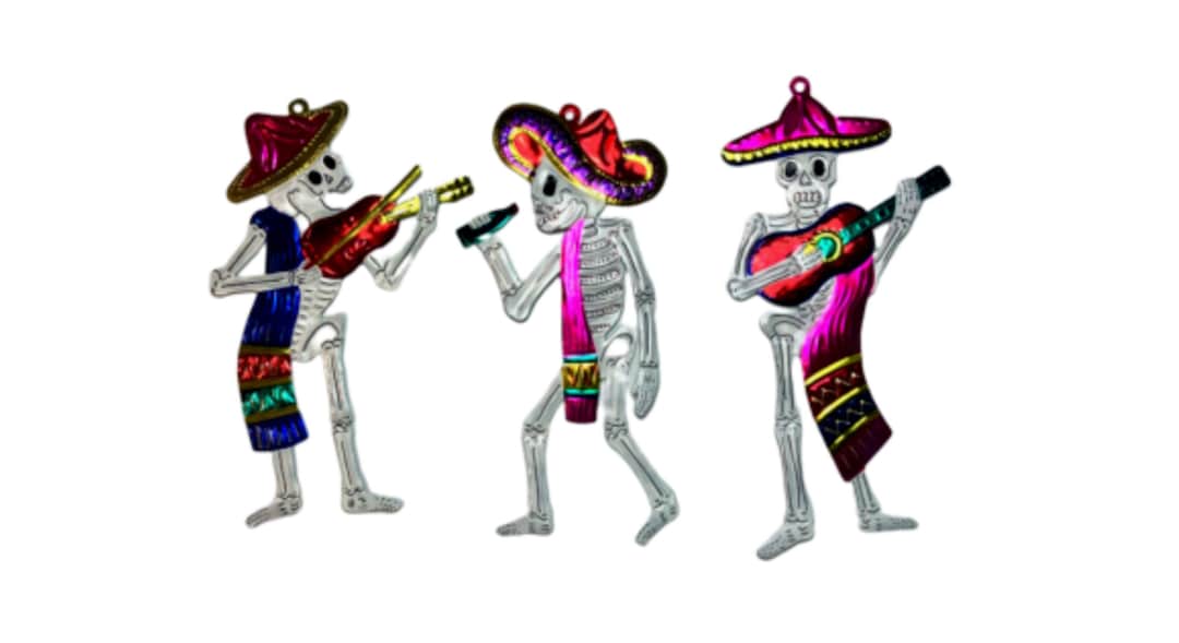 Skeleton Trio Plaques - Etsy