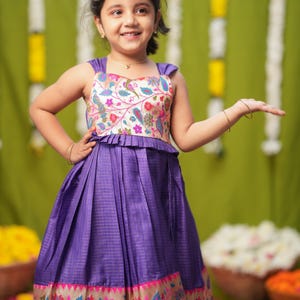 Traditional Handmade Indian Ethnic Kids Wear Lehenga Choli Frock ...