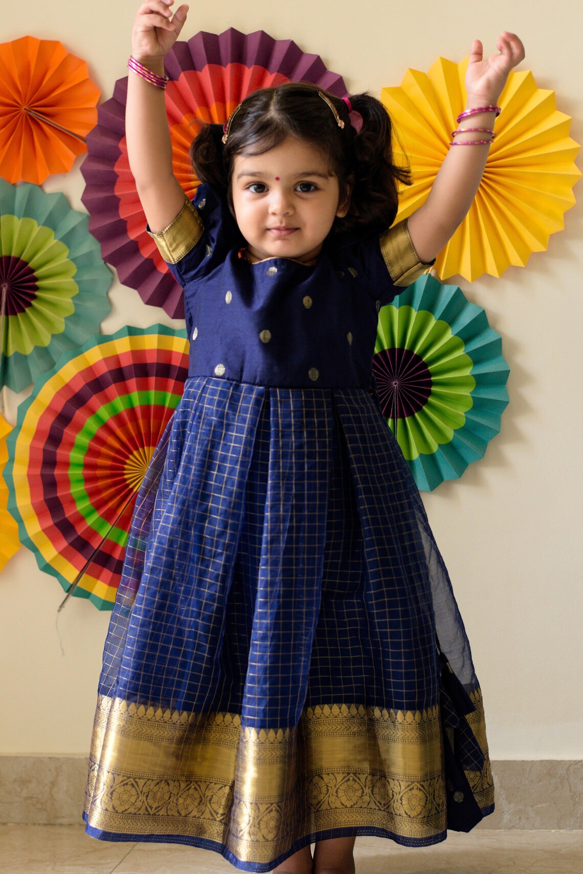 Traditional Handmade Indian Ethnic Kids Wear Lehenga Choli | Etsy