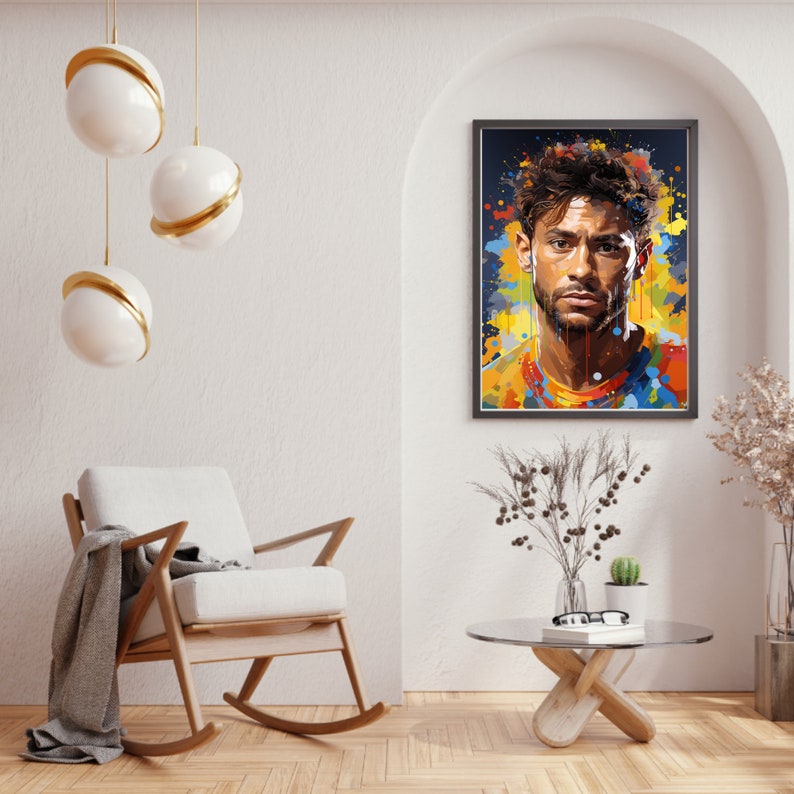Legendary Footballer | Printable Wall Art | Downloadable Art | Office ...