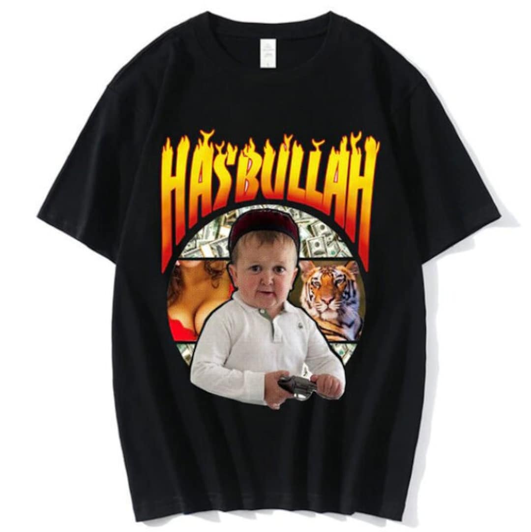 Hasbulla Meme Shirt Funny Gag Gift Fighting Meme Frat Birthday Joke ...