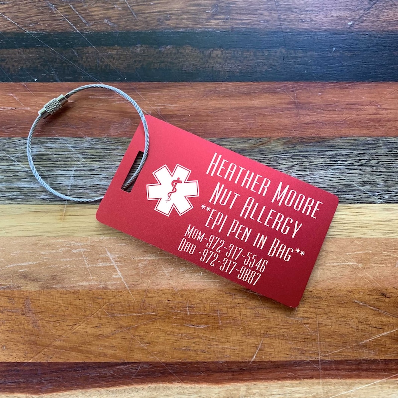 Medical Alert Tag - Etsy