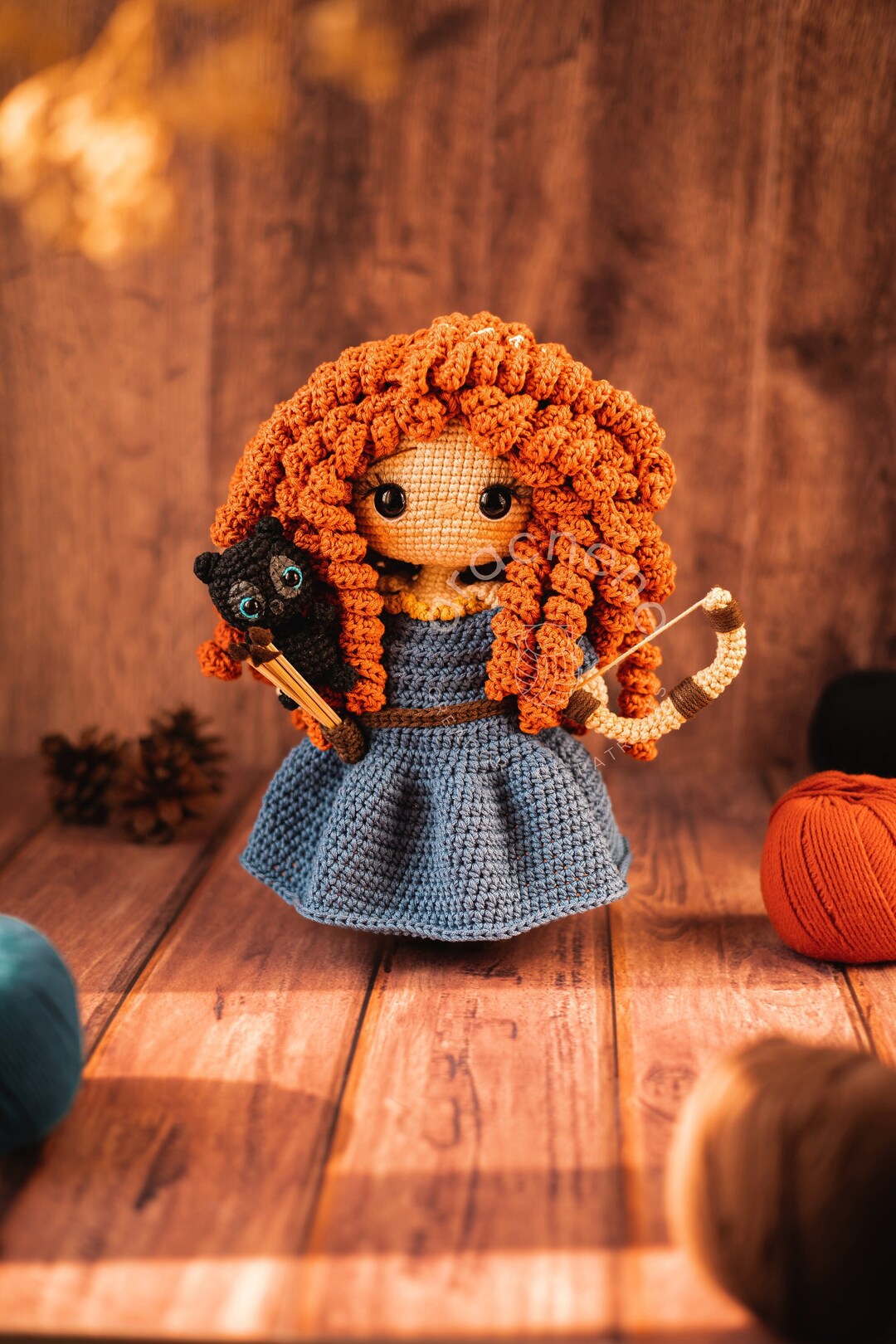 Brave Girl Amigurumi Doll CROCHET PATTERN PDF - Etsy