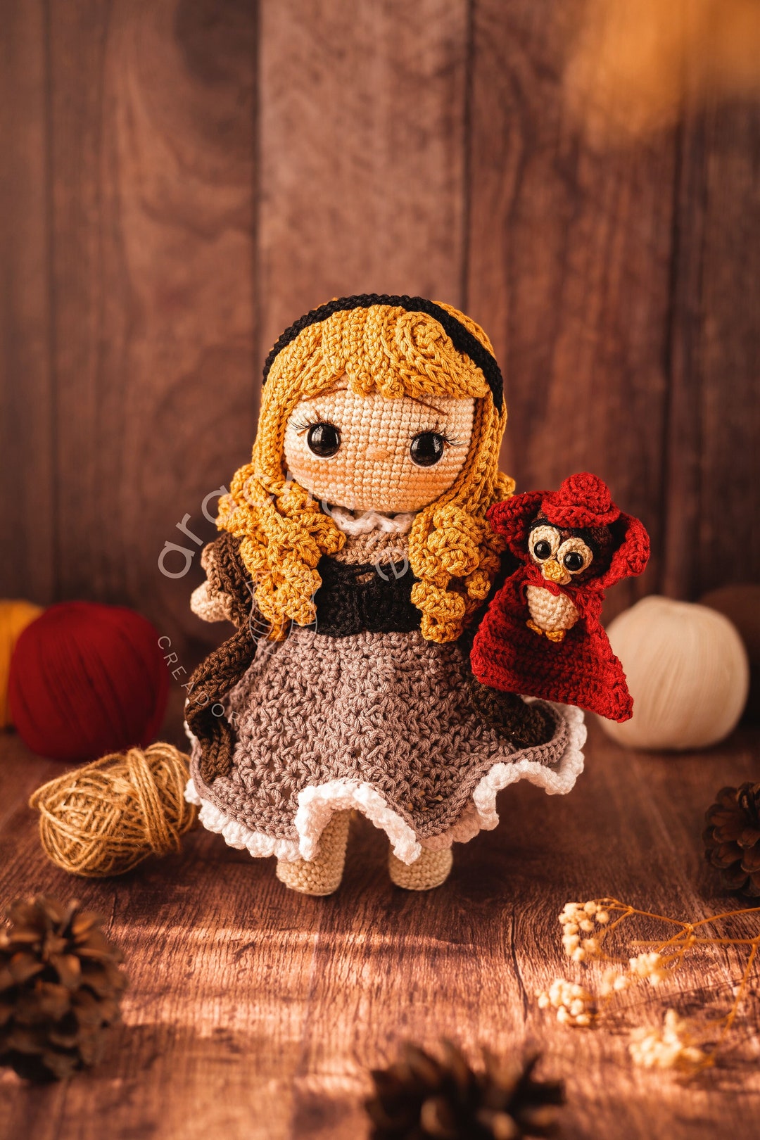 Aurora Amigurumi Doll CROCHET PATTERN PDF - Etsy